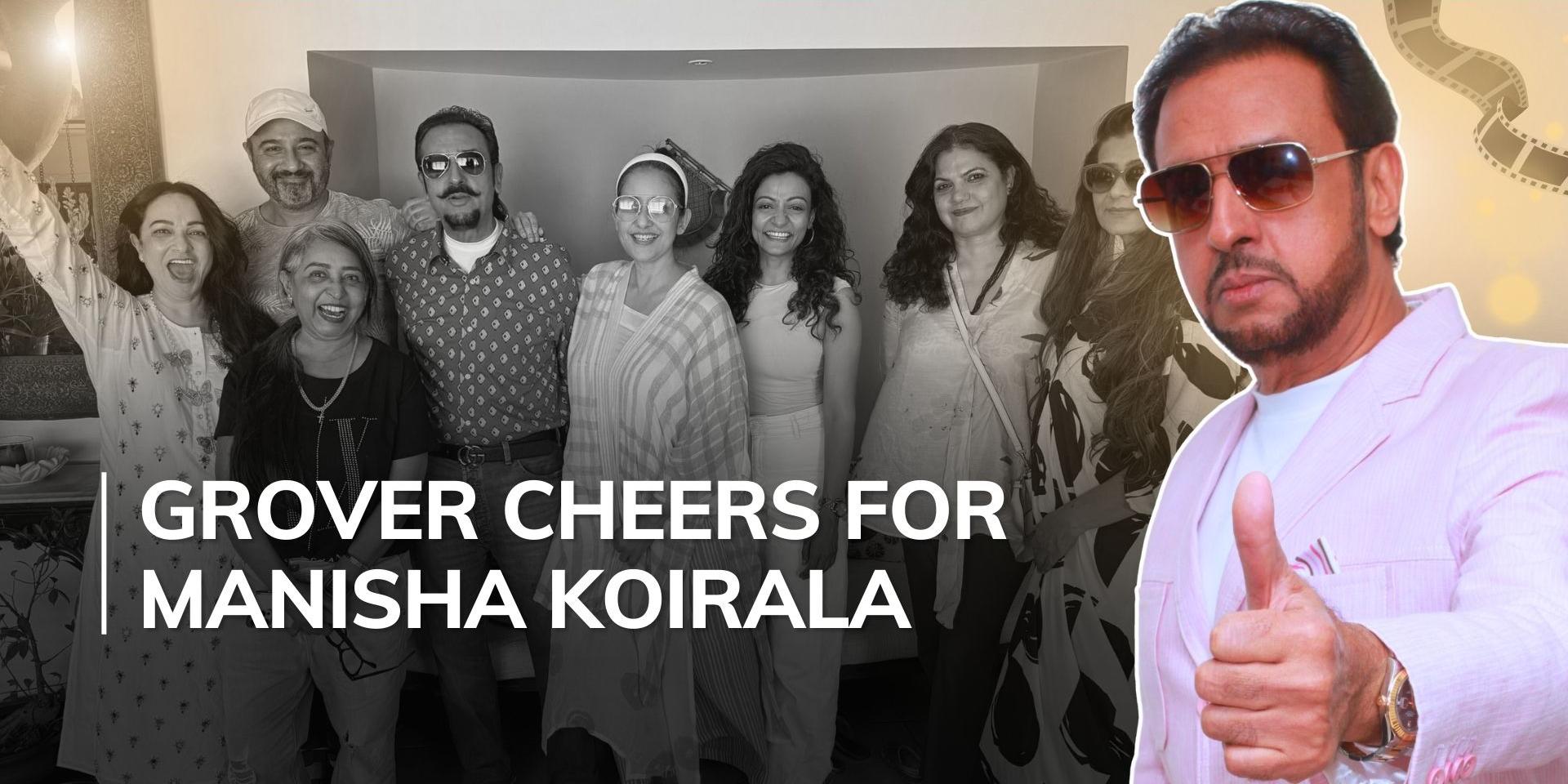 Gulshan Grover watches ‘Heeramandi’ with dear friend Manisha Koirala ...