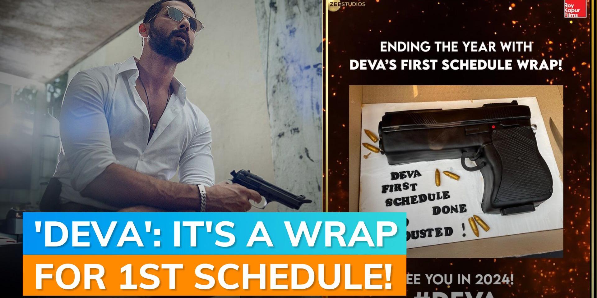 ‘Deva’ first schedule wrap: Shahid Kapoor & Pooja Hegde starrer‘s ...