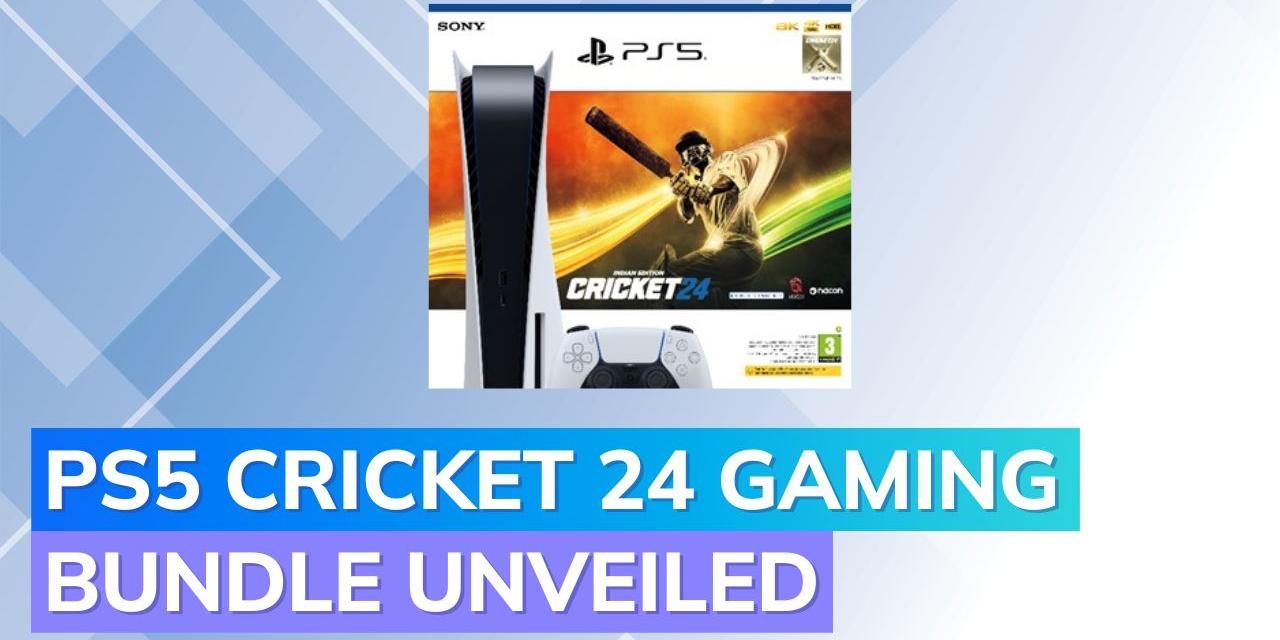 Sony PS5 Console Cricket 24 Bundle launch: Check specs, price, and ...