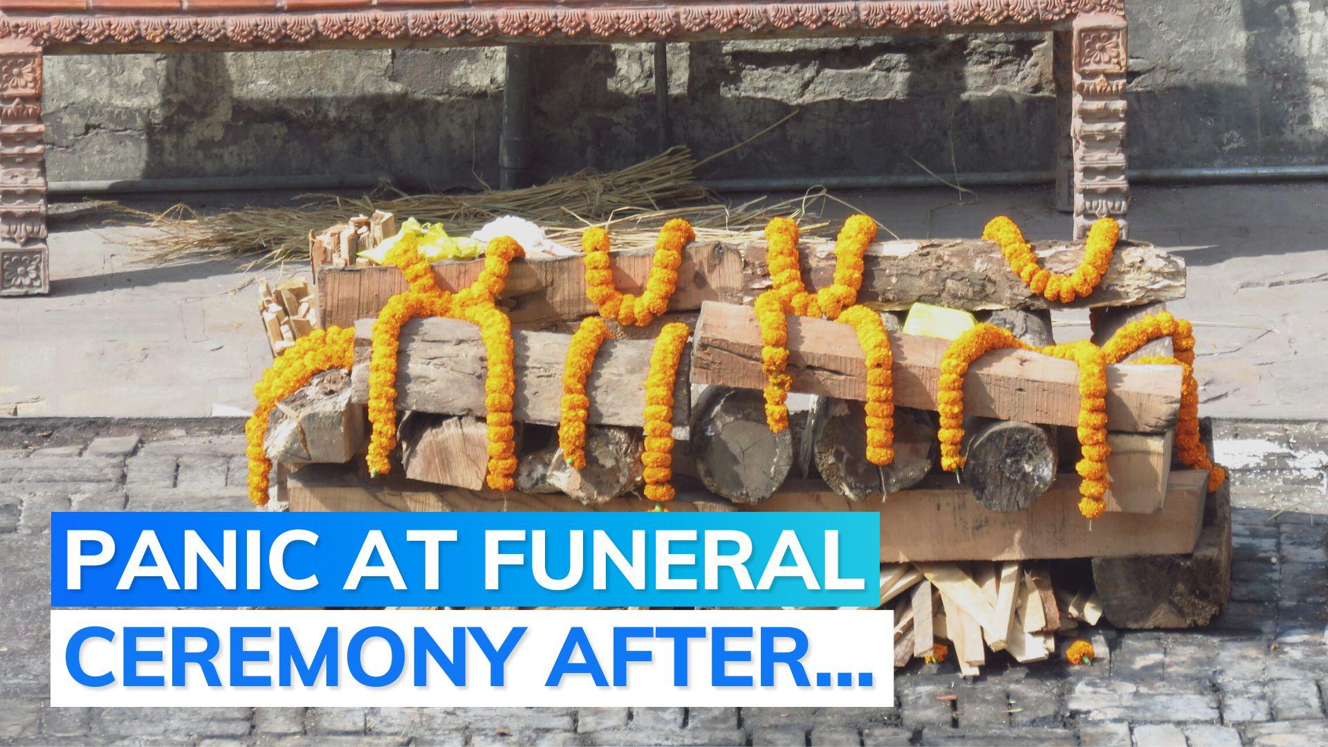 ‘Dead’ man wakes up on his own funeral pyre in MP‘s Morena: reports ...