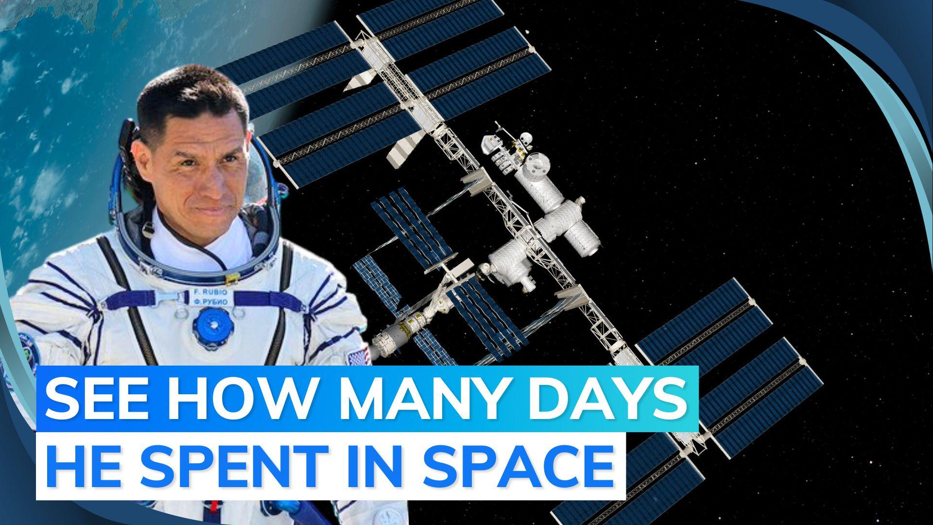 NASA astronaut Frank Rubio breaks US record for longest spaceflight | Editorji