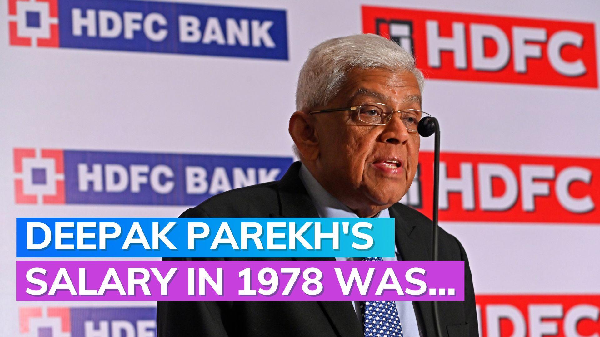 HDFC merger: Former chairman Deepak Parekh‘s offer letter goes viral ...
