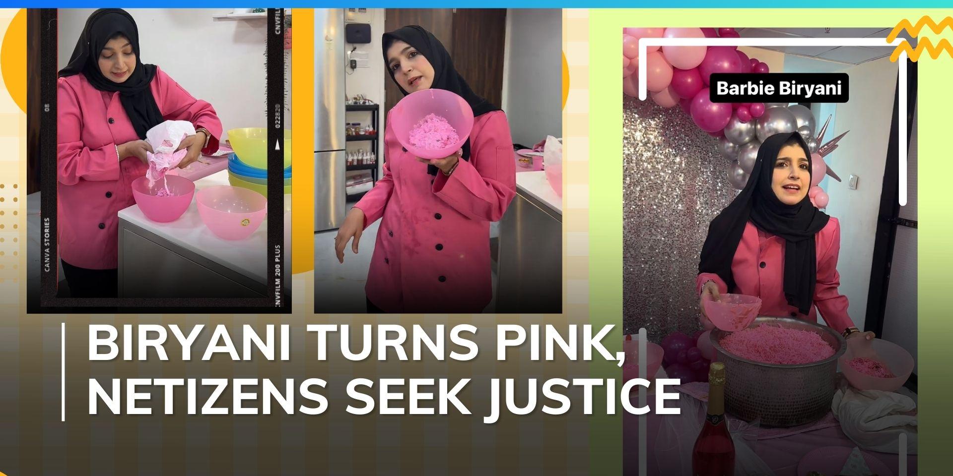 Viral Barbie biryani! Instagram influencer leaves netizens angry with ...