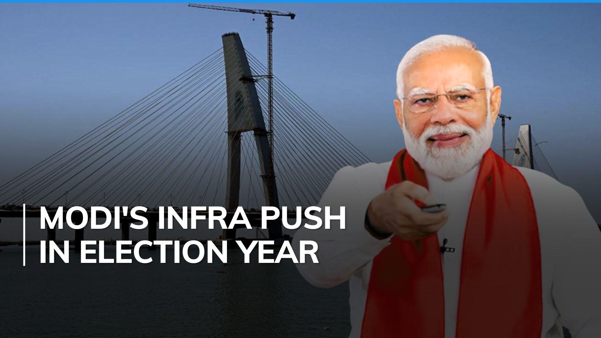 PM Modi inaugurates Sudarshan Setu, India‘s longest cable-stayed bridge ...