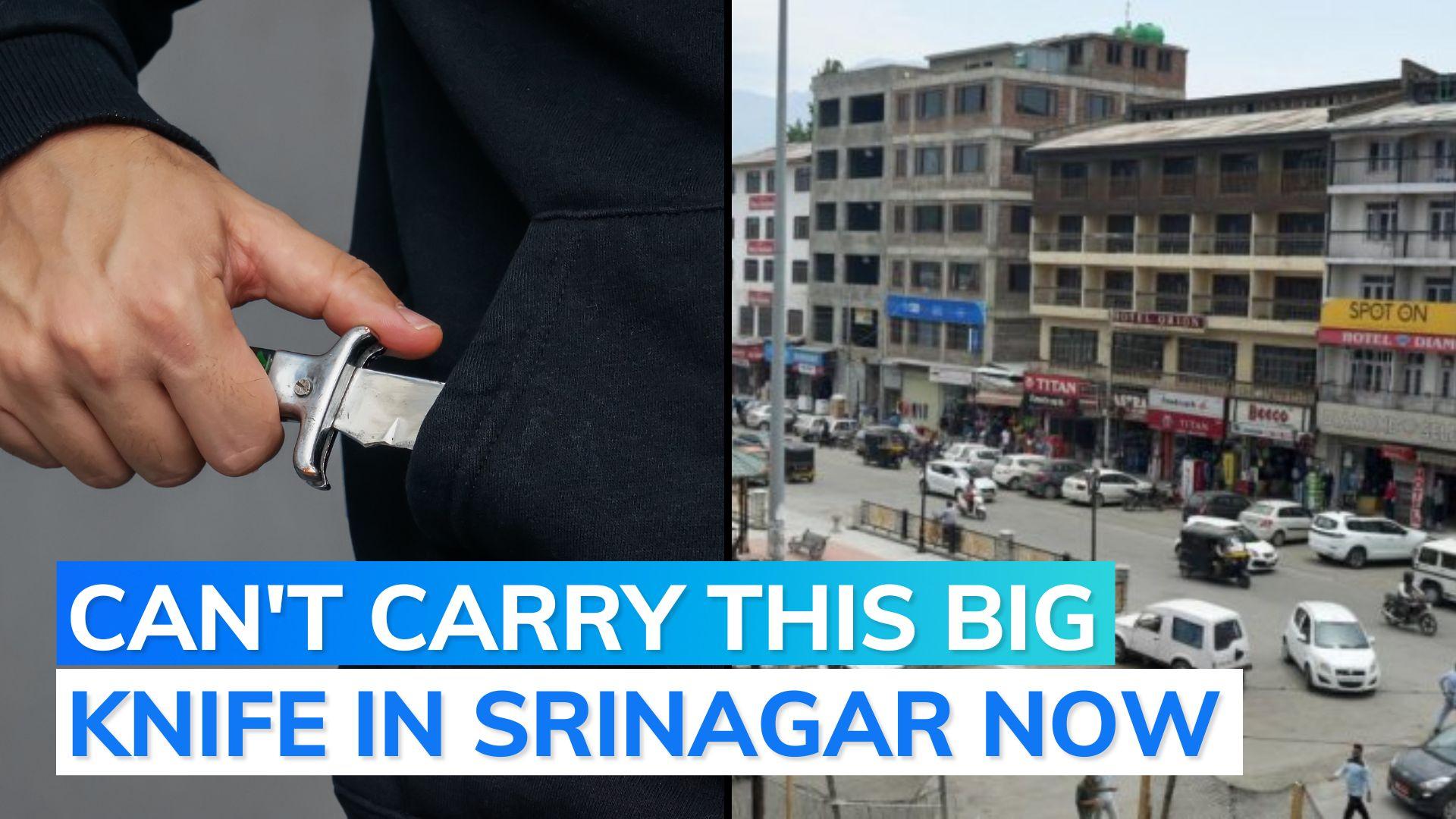 J&K admin bans ‘sharp-edged weapons’ in Srinagar | Editorji