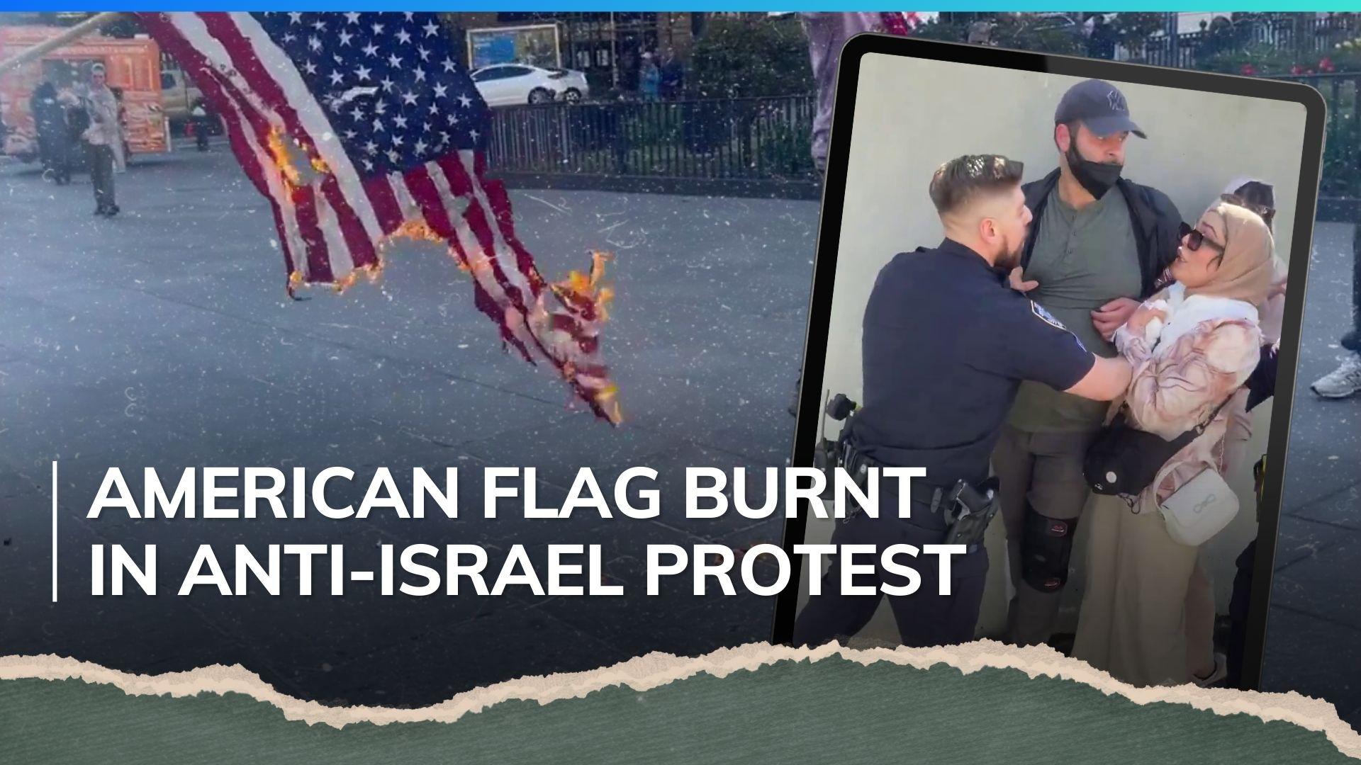 ‘Death to America’ chants raised in massive pro-Palestine protest in ...