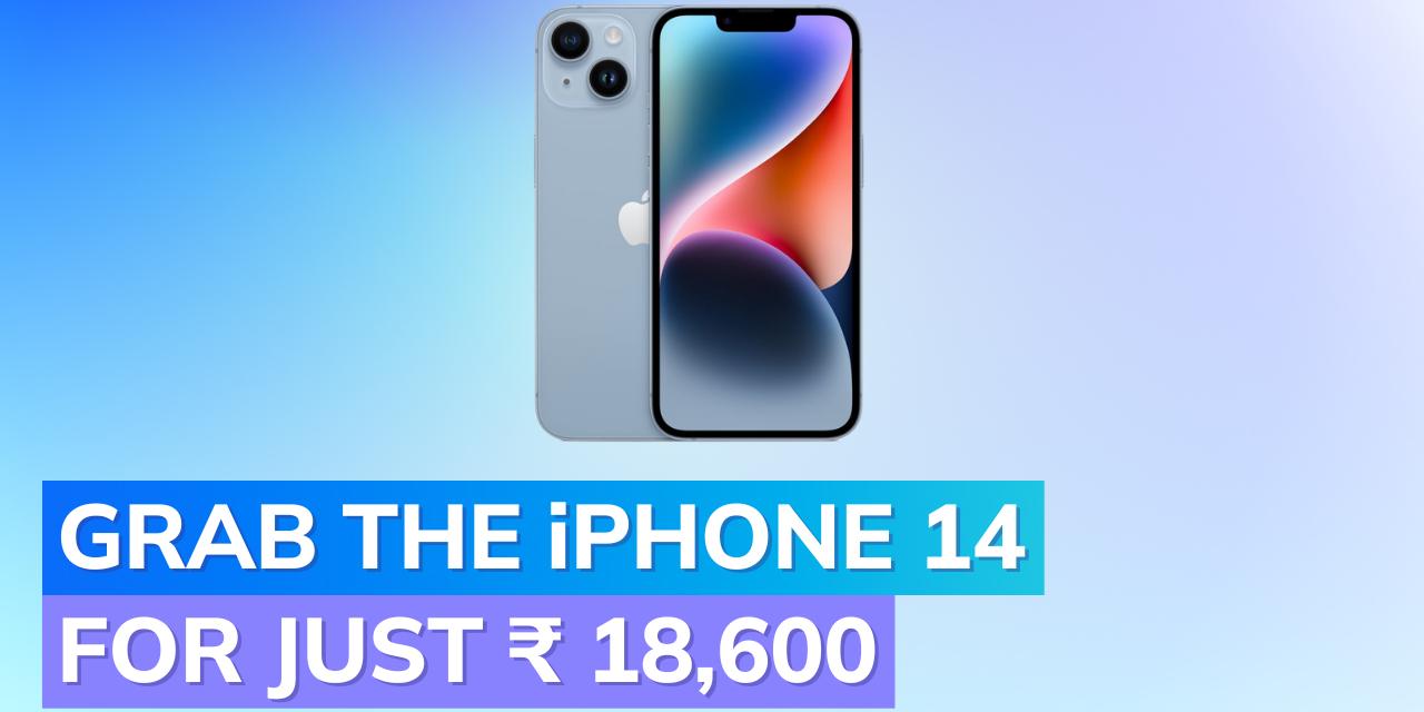 iPhone 14 now available for Rs 18,600 during Flipkart Big Year End sale ...