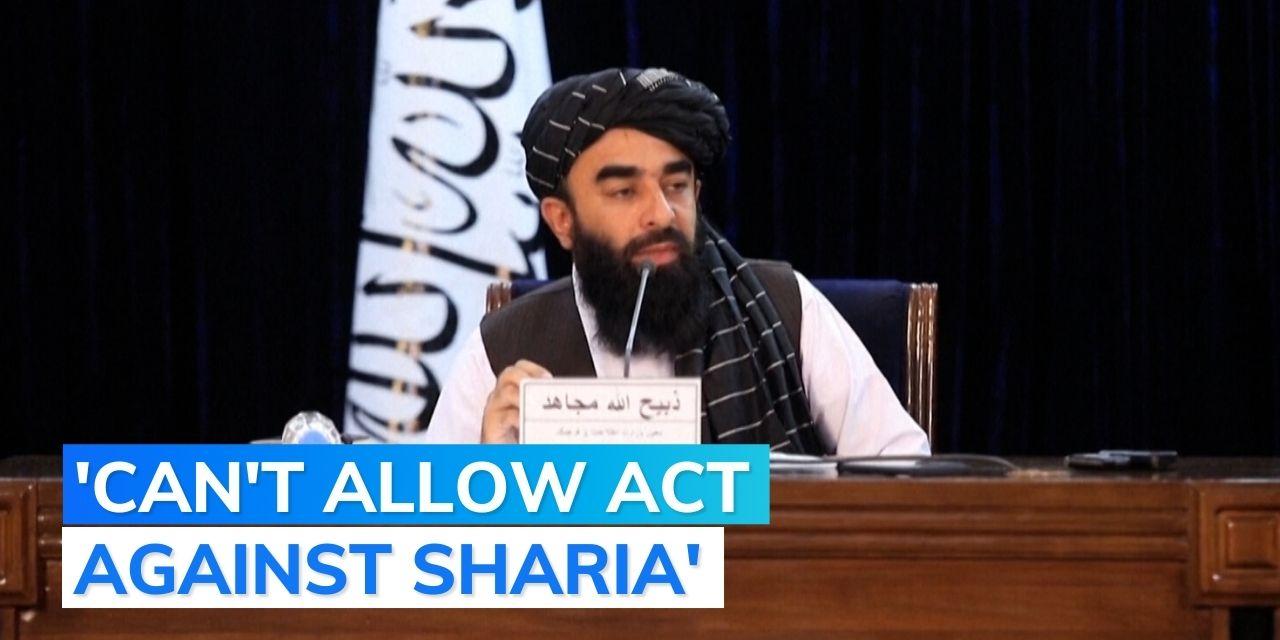 Rights of women not a priority for Taliban regime says chief ...