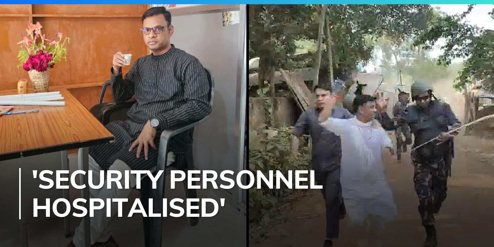 BJP candidate Pranat Tudu claims he was attacked in West Bengal‘s ...