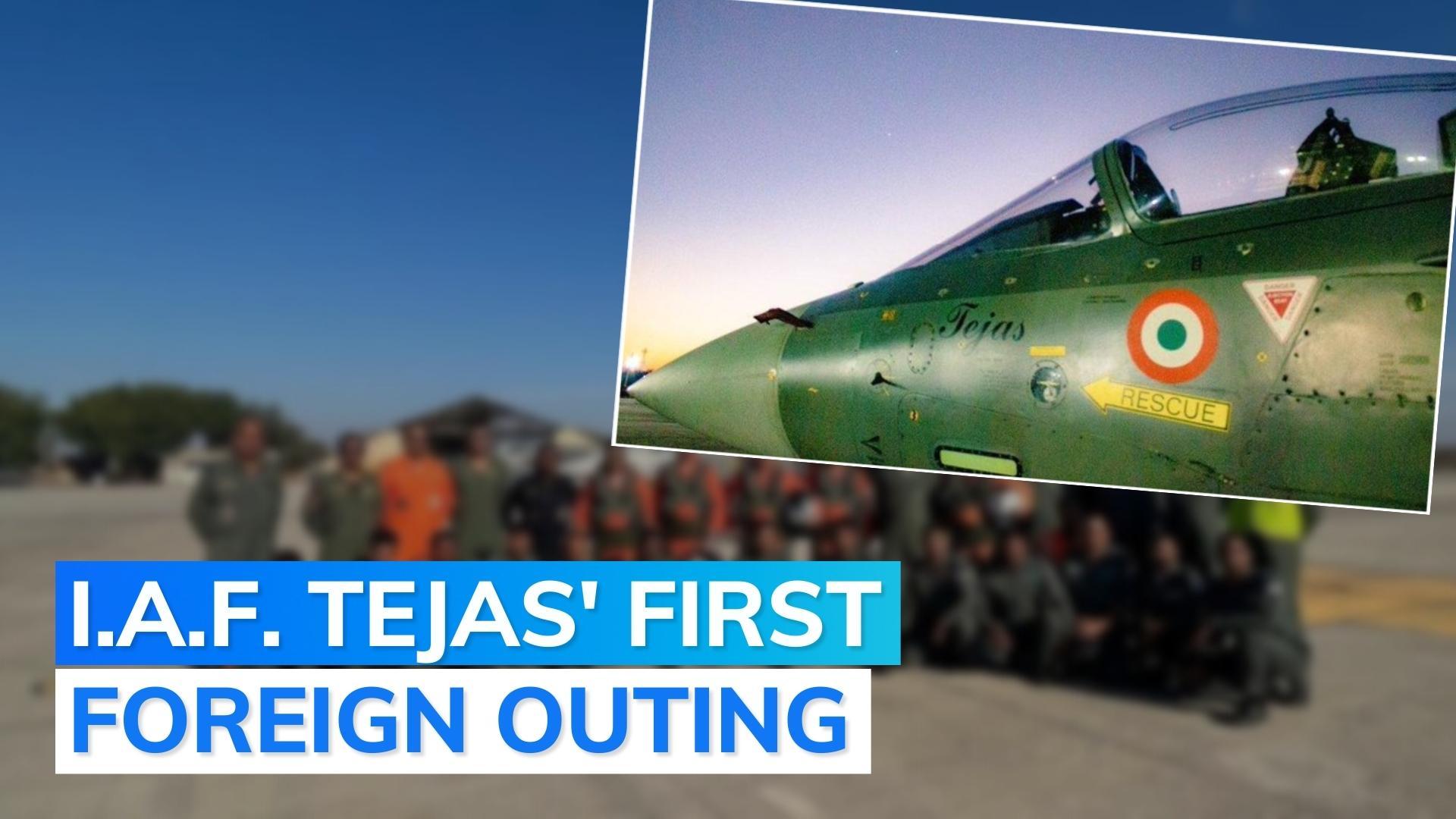 First time ever: made-in-India LCA Tejas fighter jet deployed abroad by ...