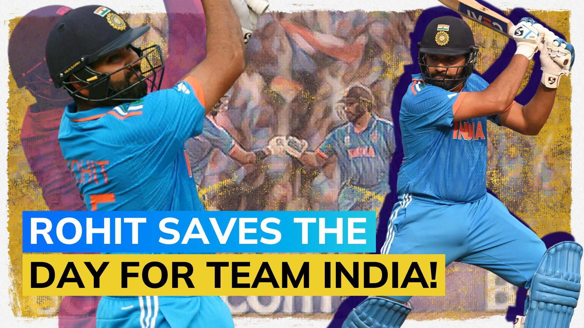 IND vs ENG: Rohit Sharma‘s 87 helps India reach 229 after poor start ...