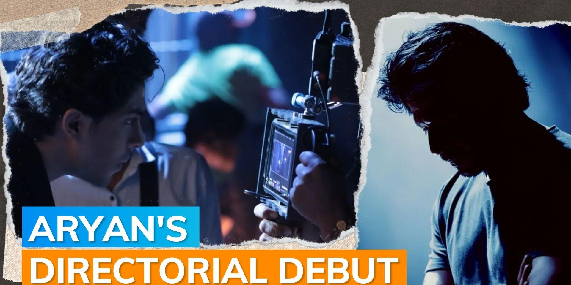 Aryan Khan looks intense as he directs dad Shah Rukh Khan‘s ad; see behind-the-scenes pictures ...