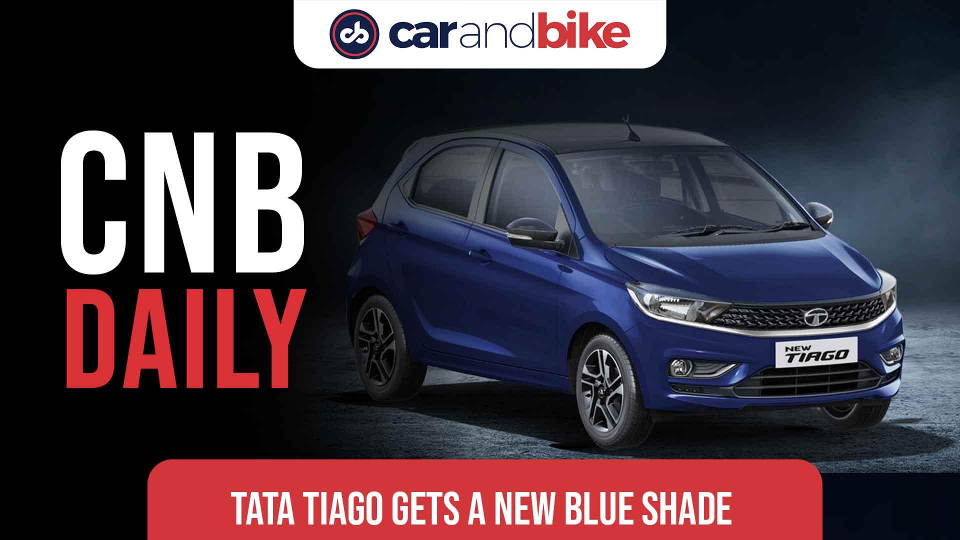 Tata Tiago Gets The New Arizona Blue Colour Scheme | Editorji
