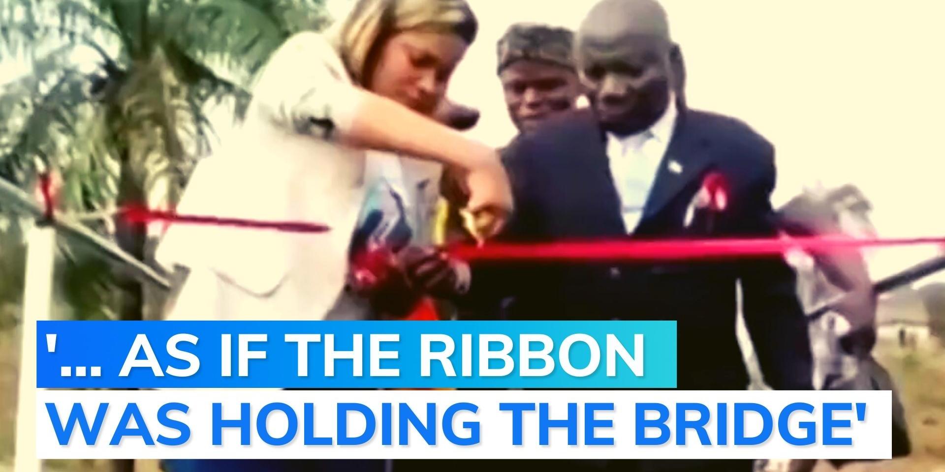 Viral video: Congo bridge collapses as soon as it is inaugurated | Editorji