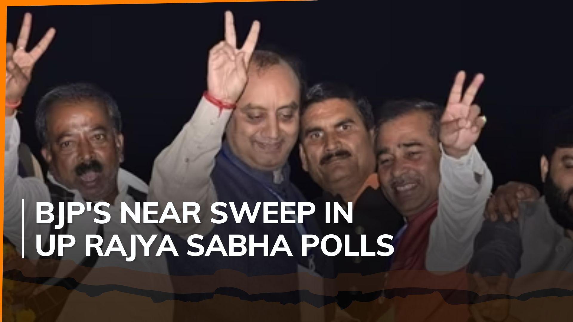 Rajya Sabha elections: BJP wins 8 out of 10 seats, SP gets 2 in Uttar Pradesh | Editorji