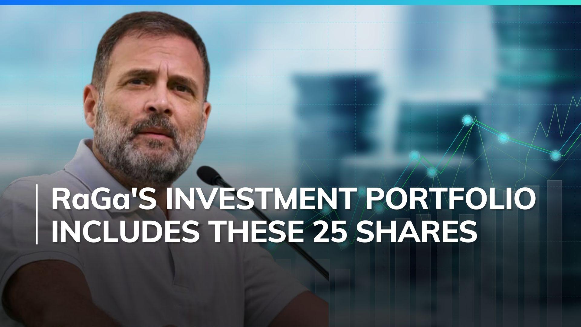 Rahul Gandhi‘s Investment portfolio: 25 stocks, 7 mutual funds valued ...