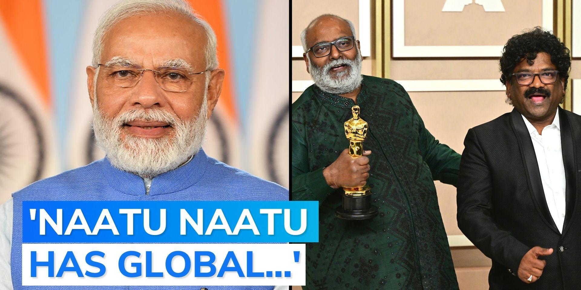 Oscars 2023: PM Modi congratulates Team ‘RRR’ for ‘Naatu Naatu’s ...