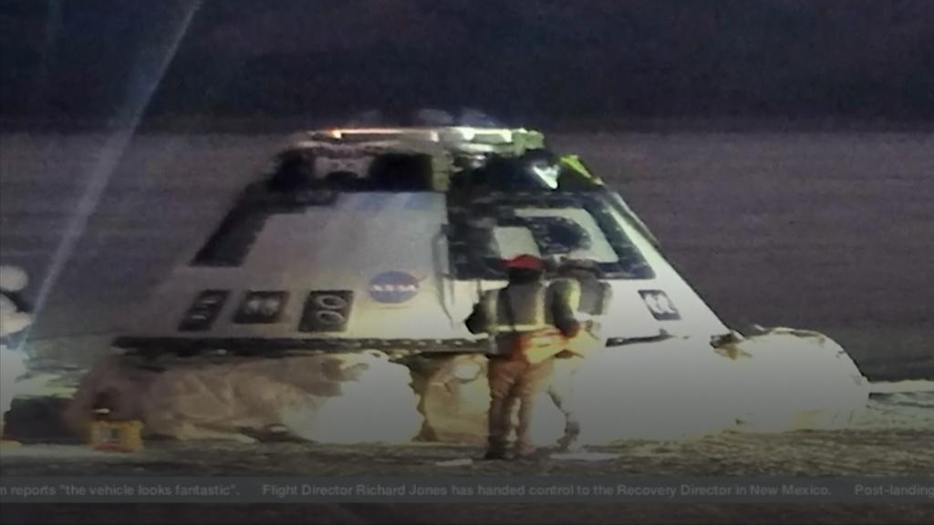 Boeing capsule returns to Earth after mission cut short: NASA | Editorji