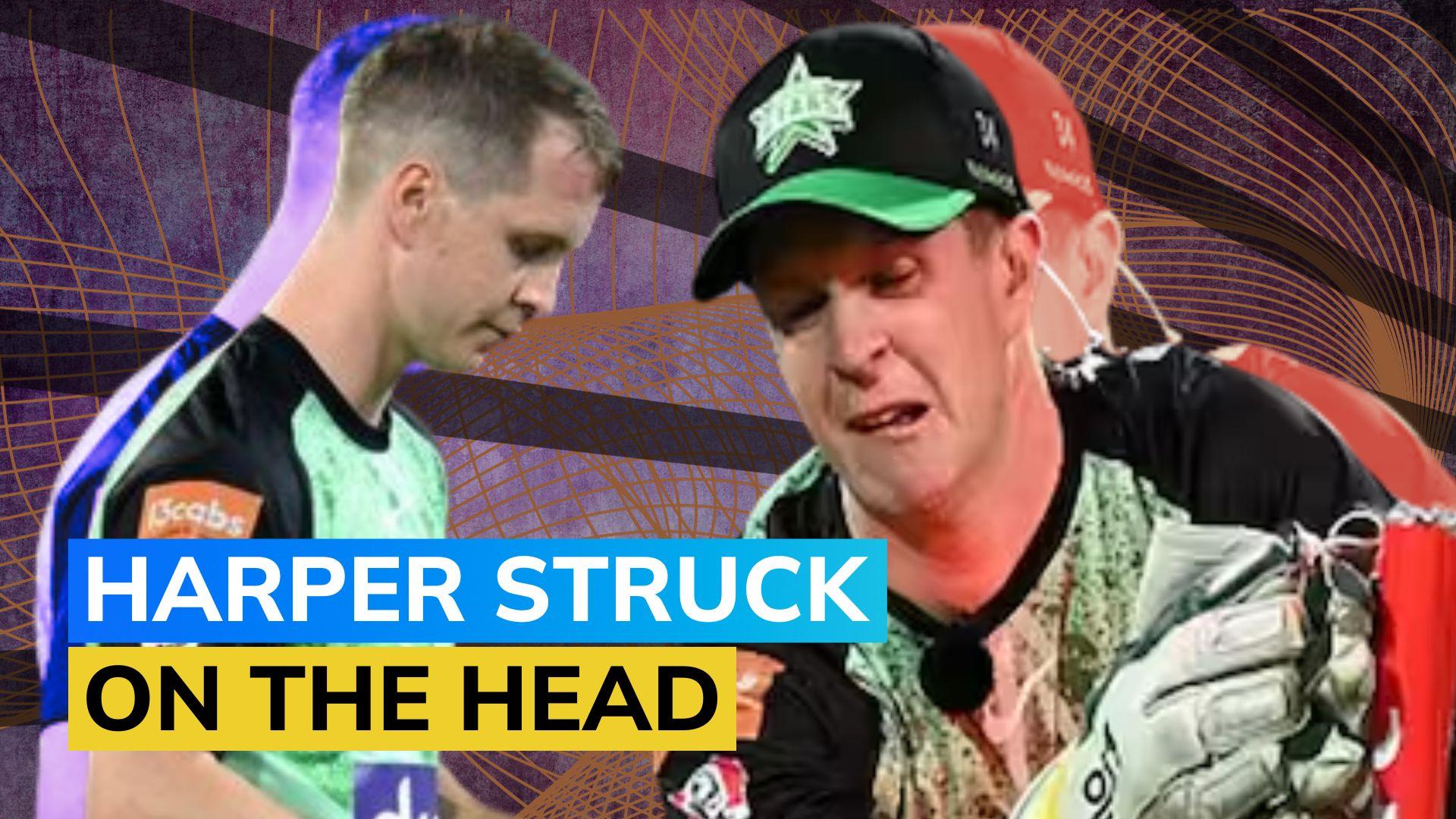 Melbourne Stars‘ Sam Harper hospitalized after head Injury during ...