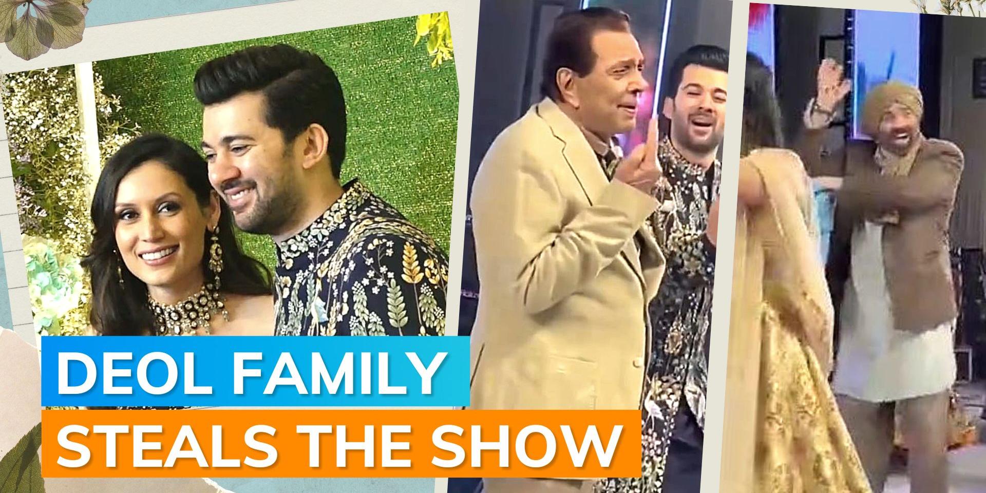 Inside Karan Deol and Drisha Acharyaʼs sangeet ceremony: Groom-to-be ...