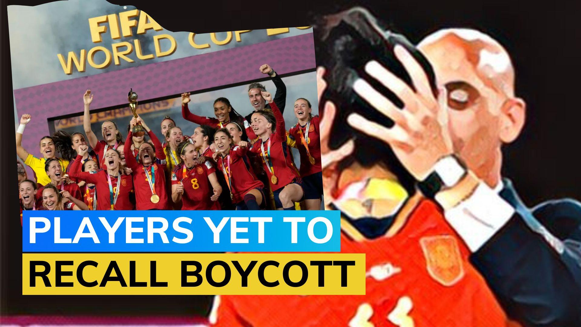Twenty of Spain‘s striking players called up, reiterate boycott stance; Jenni Hermoso not named ...