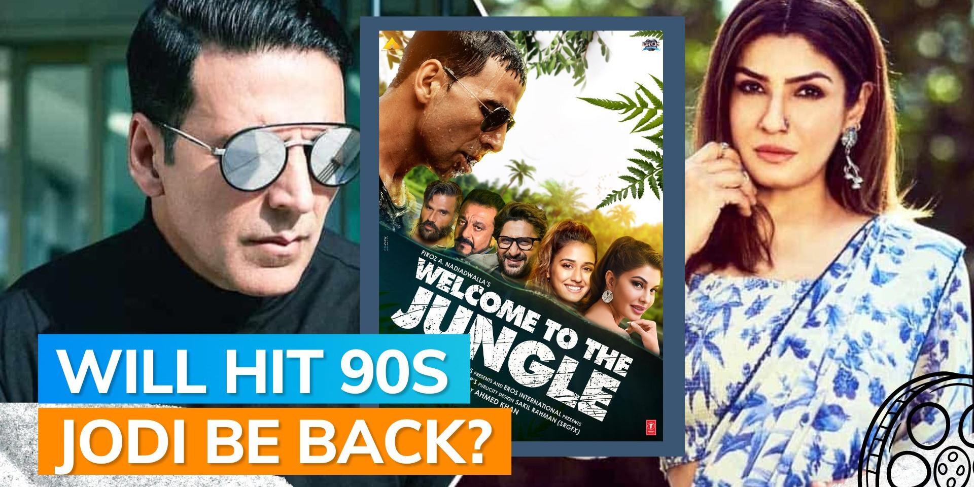 Akshay Kumar and Raveena Tandon to reunite onscreen? Report says ‘Welcome 3’ will feature them ...