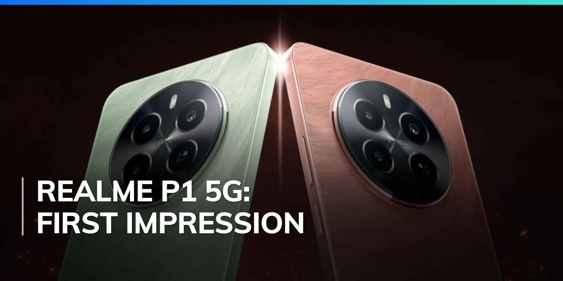 Realme P1 5G First Impression, Unboxing: Fastest Chipset Smartphone ...