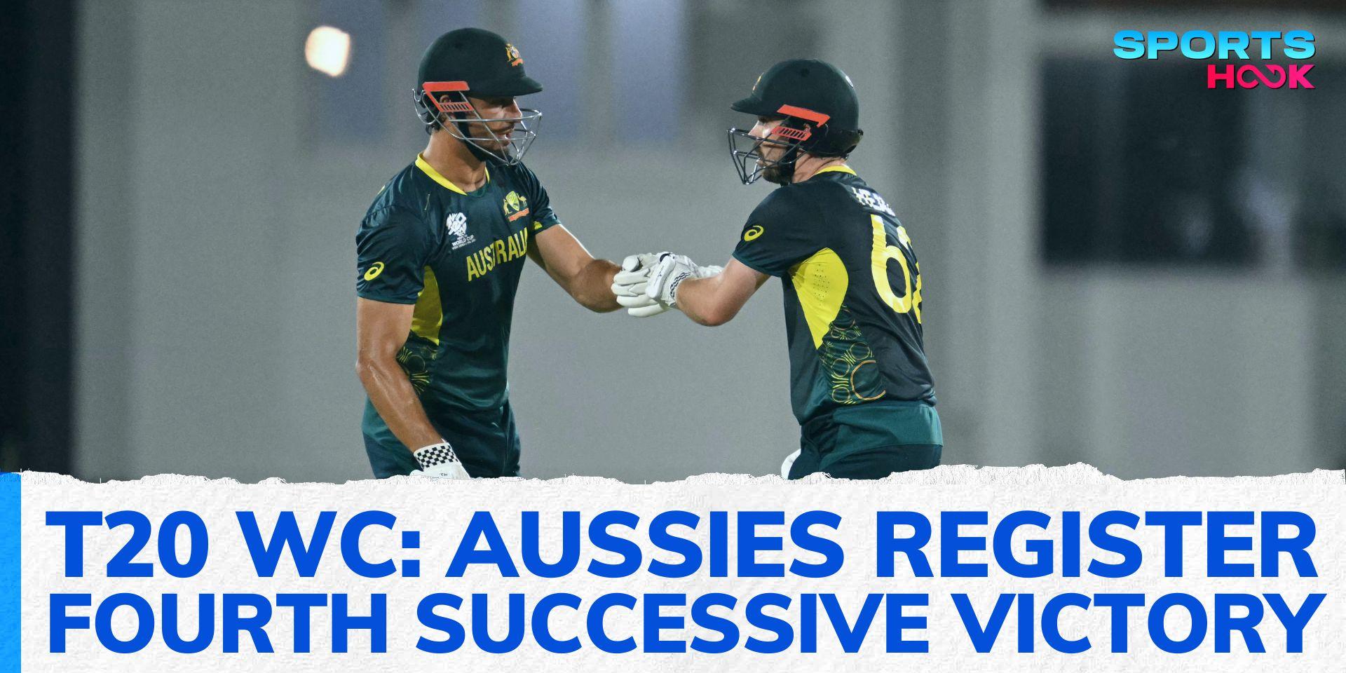 T20 World Cup highlights: Australia beat Scotland by 5 wickets, England enter super eight of T20 ...