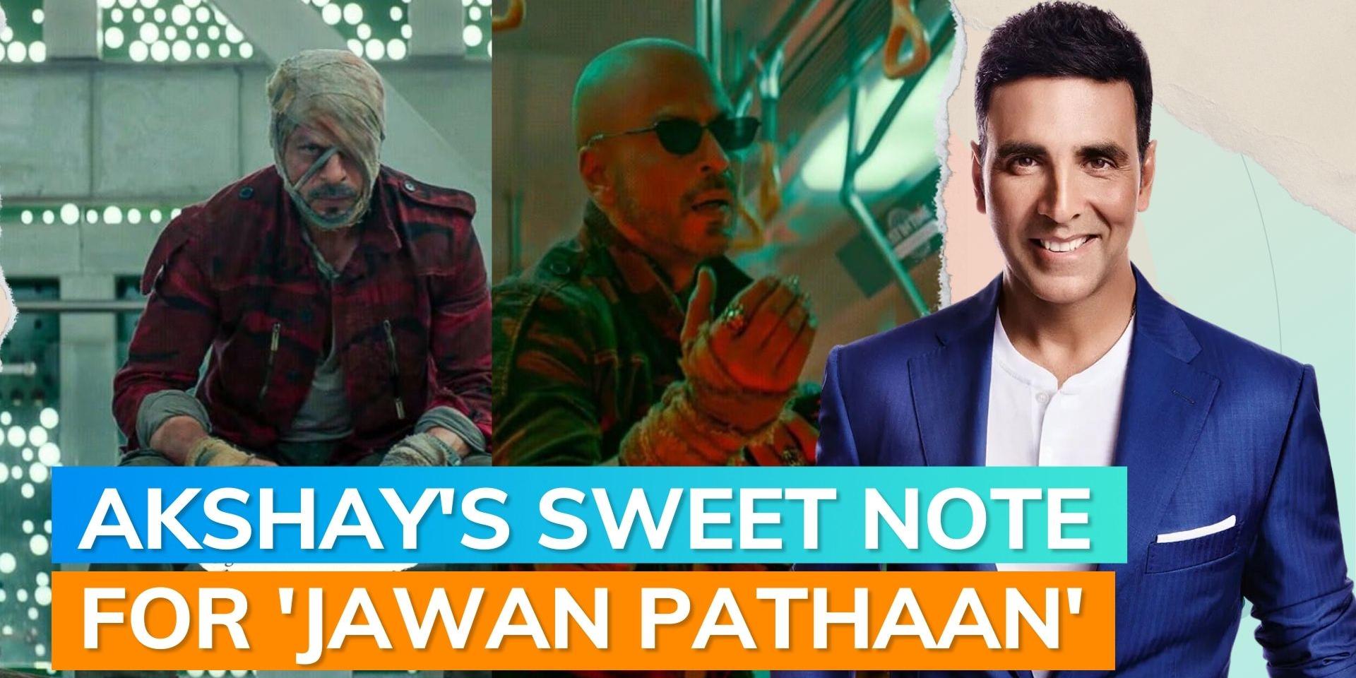 Shah Rukh Khan responds as Akshay Kumar congratulates him for massive ...