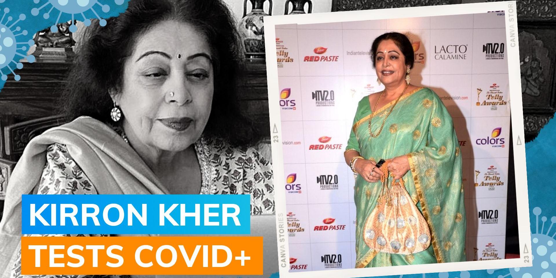 Actor Kirron Kher tests positive for Covid-19 | Editorji