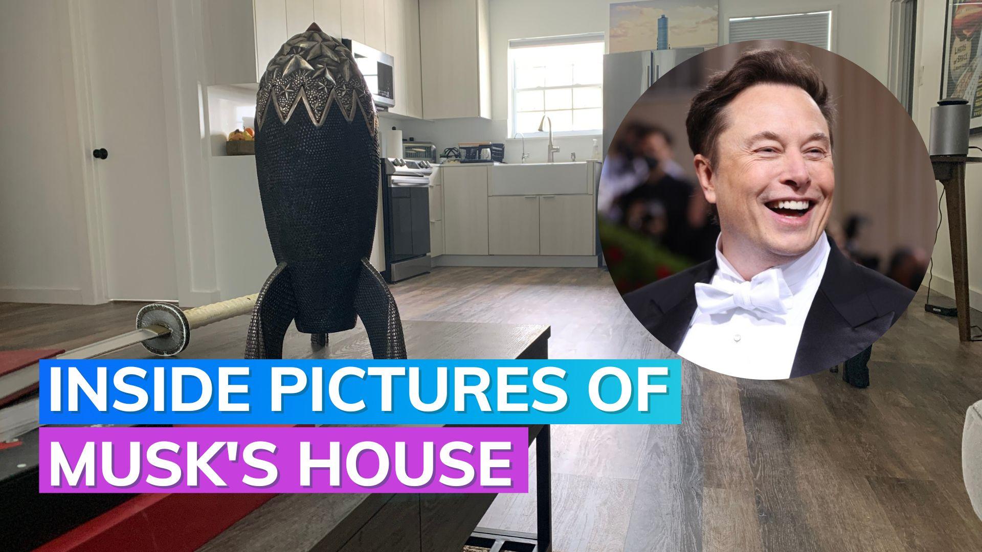 Elon Musk, world‘s richest person lives in this tiny two-bedroom house ...