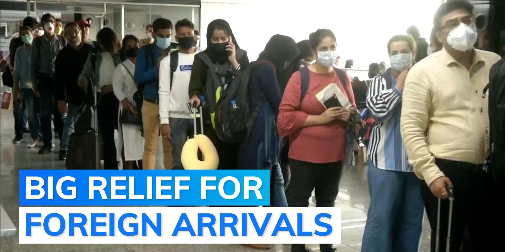 India scraps Covid-19 self-declaration form for international ...