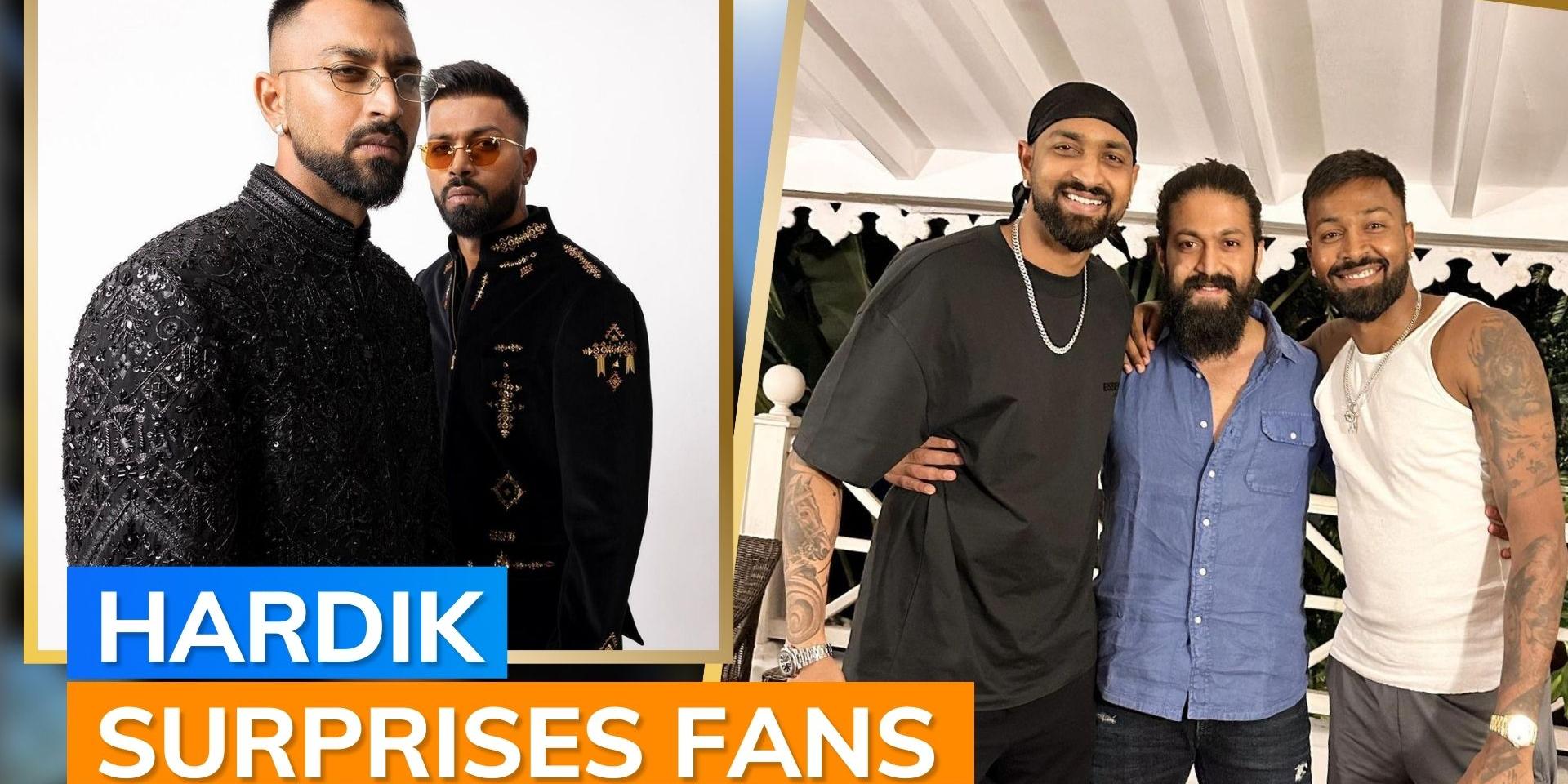 ‘KGF’ star Yash hangs out with cricketer Hardik Pandya. See pics | Editorji