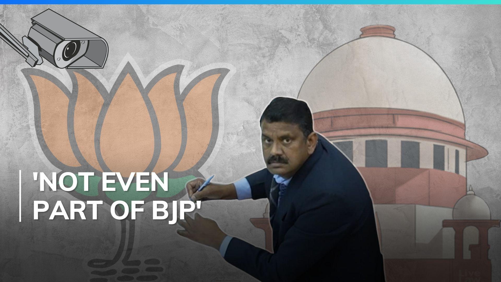 BJP distances from Chandigarh mayoral poll returning officer Anil Masih ...