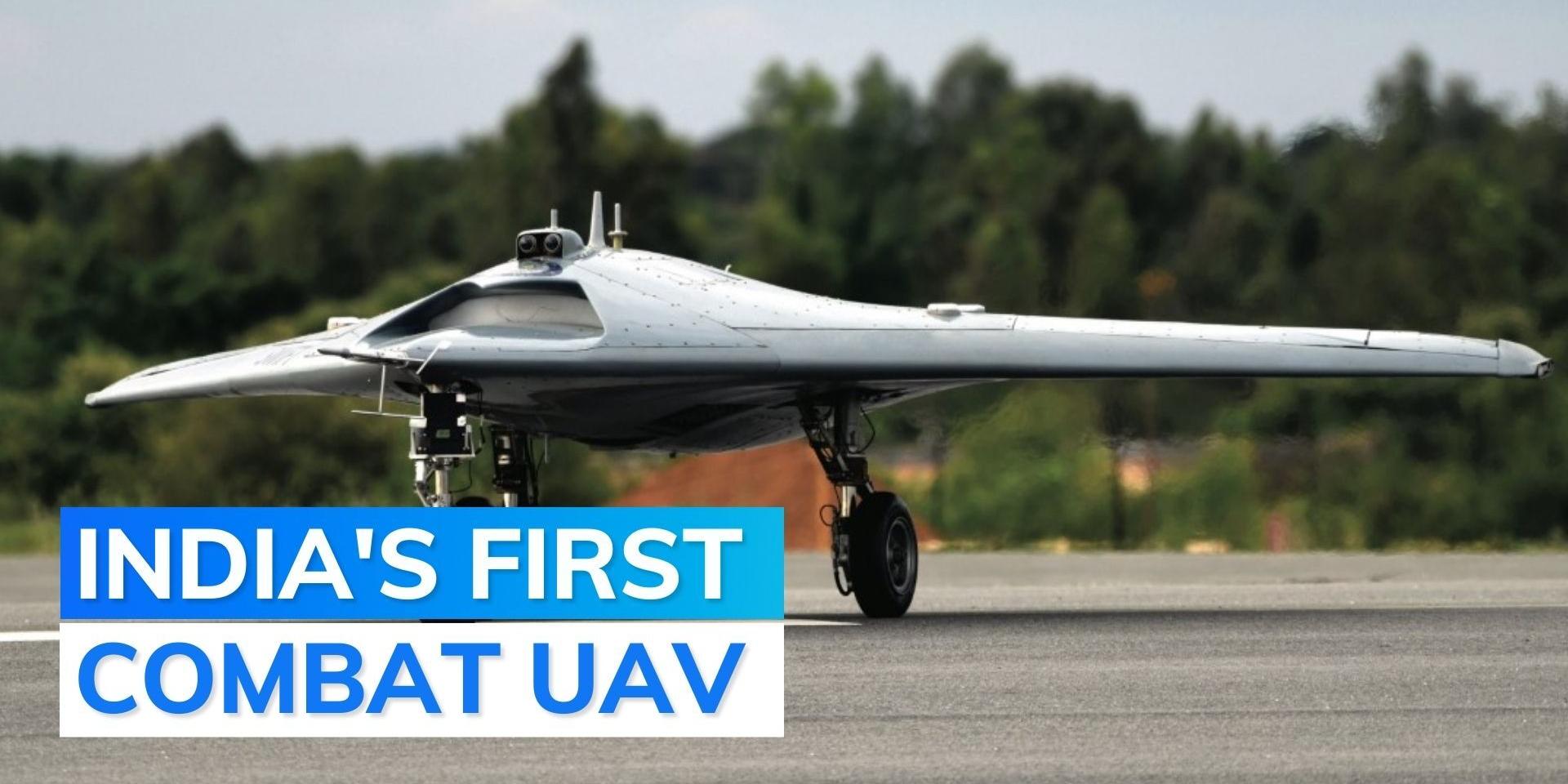 WATCH | DRDO successfully carries out maiden flight of unmanned combat ...