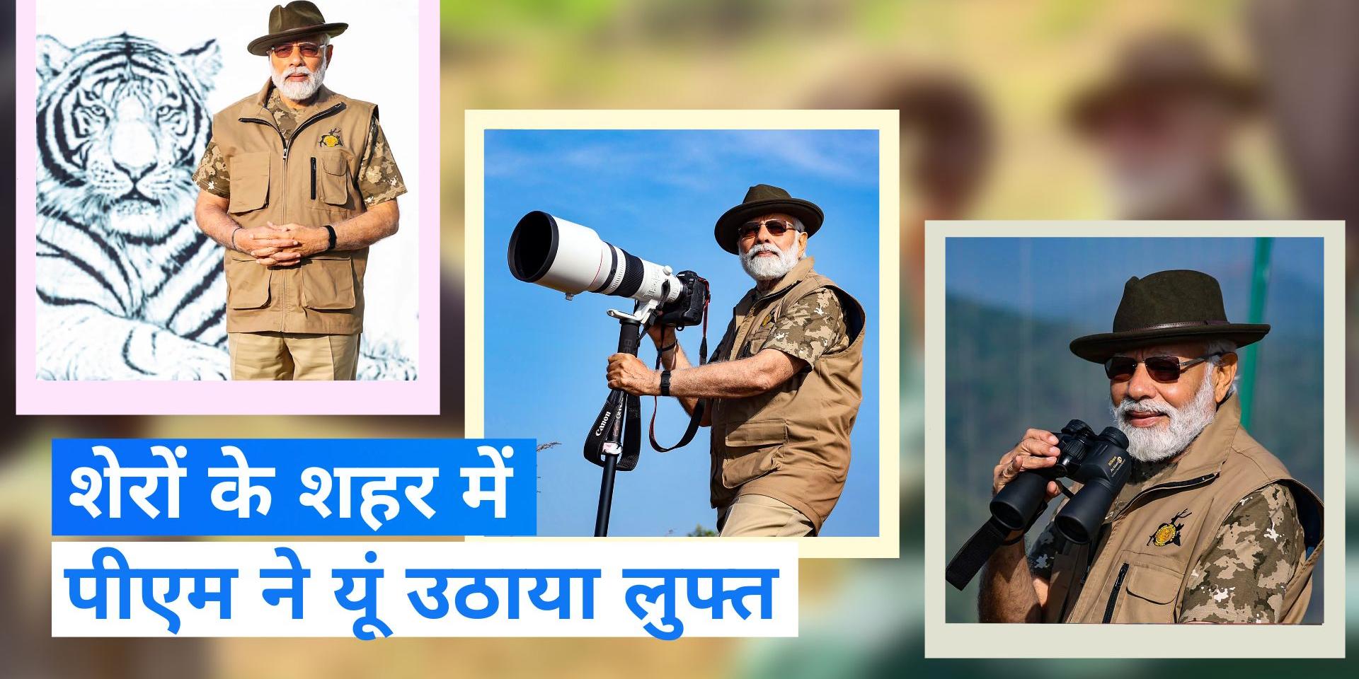 50 Years Of Project Tiger: PM Modi Visits Bandipur, released new ...