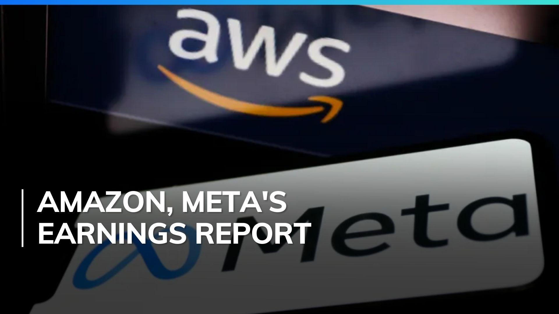 Meta, Amazon stocks soar after reporting better-than-expected earnings ...