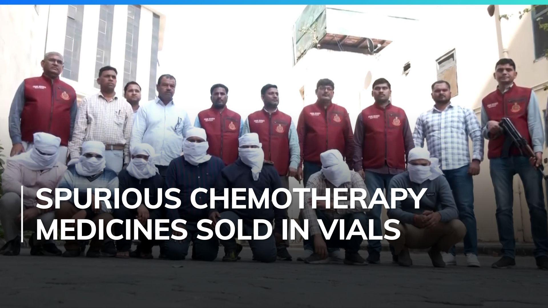 Delhi Police busts fake cancer drug racket, 7 held | Editorji