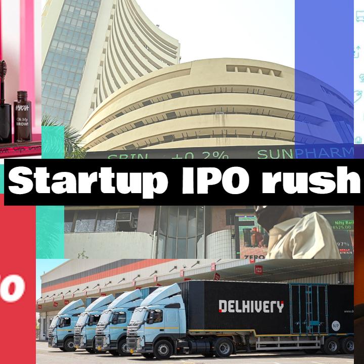 Startup IPO rush: Nykaa, Zomato, Paytm, Delhivery | Editorji