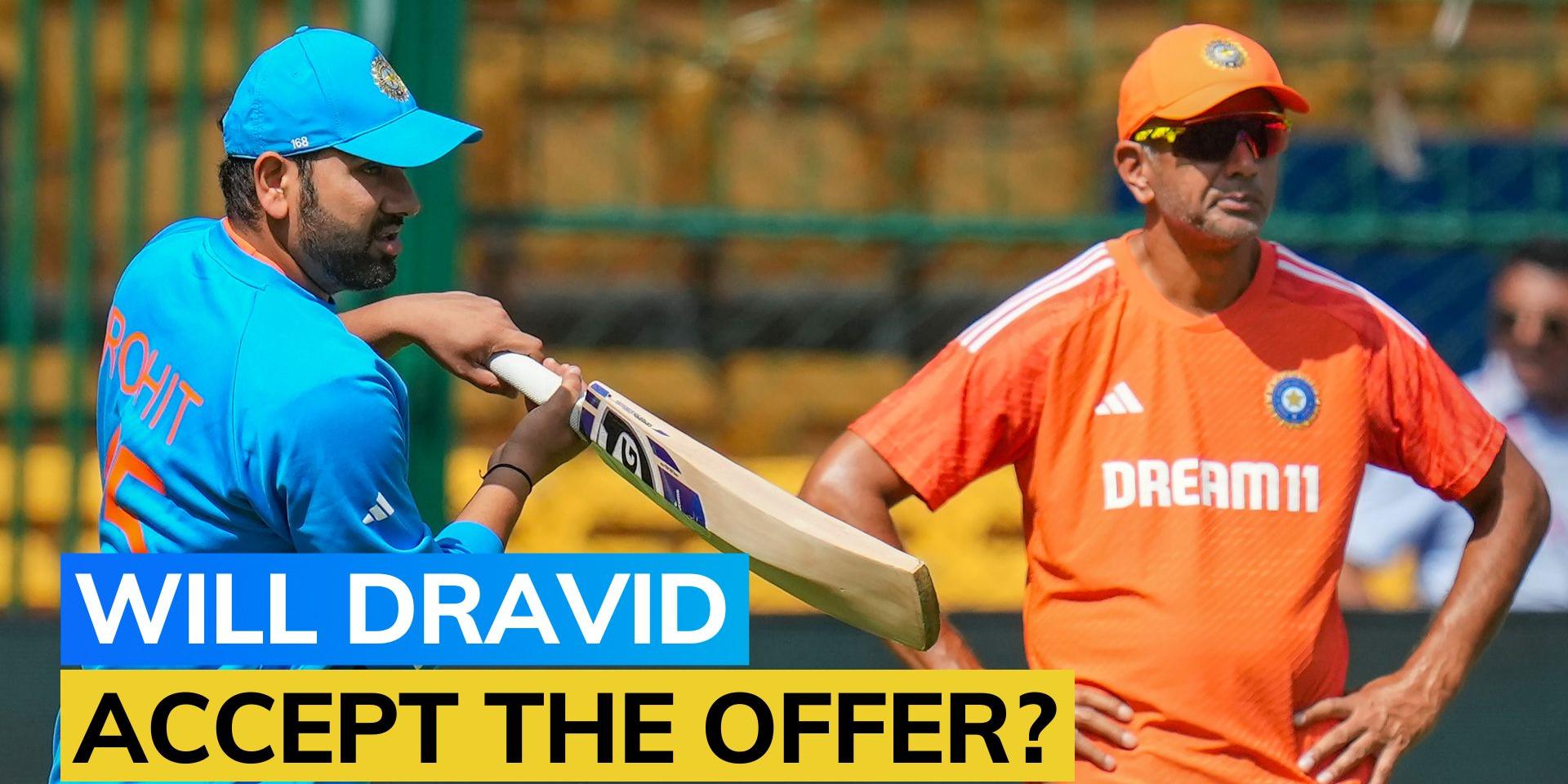 BCCI offers Rahul Dravid a contract extension as Team India head coach | Editorji