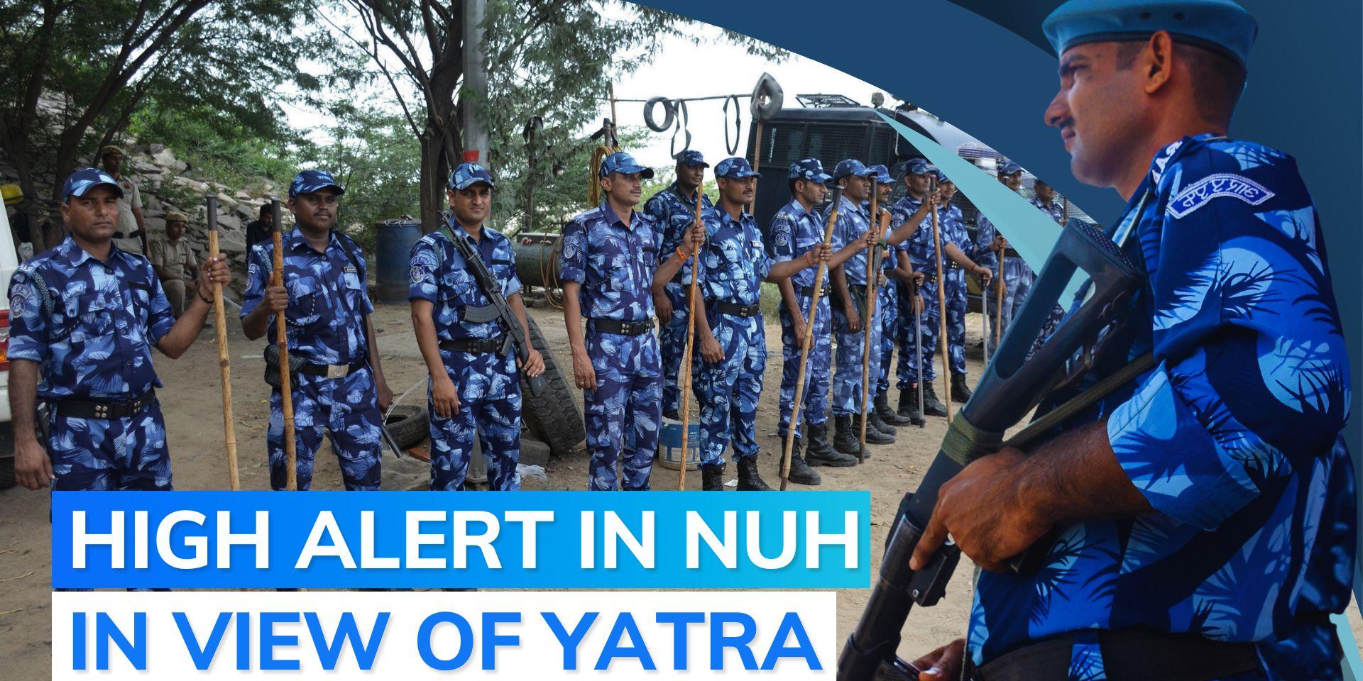 Nuh: security tightened, outsiders barred from entering after ‘shobha ...