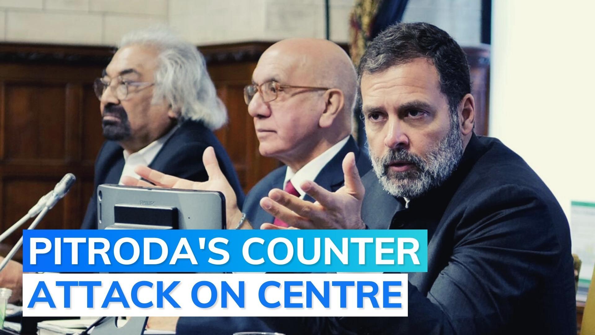 ‘well Orchestrated Personal Attack Based On ‘lies Sam Pitroda On Criticism Of Rahul‘s Remarks 