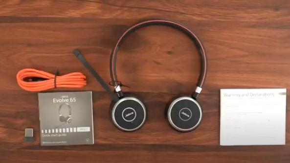 Jabra Evolve 65 professional wireless headset unboxing | Editorji