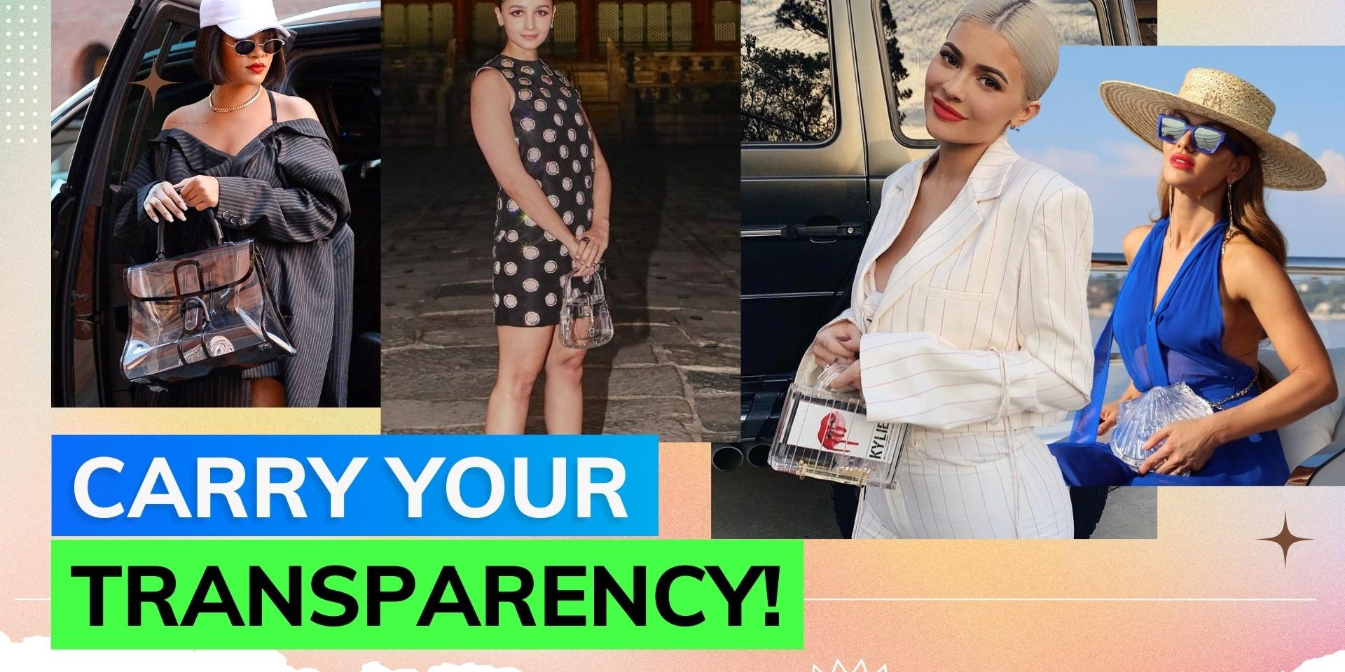 From Alia Bhatt to Rihanna; Clear bags are the new ‘it’ accessory ...