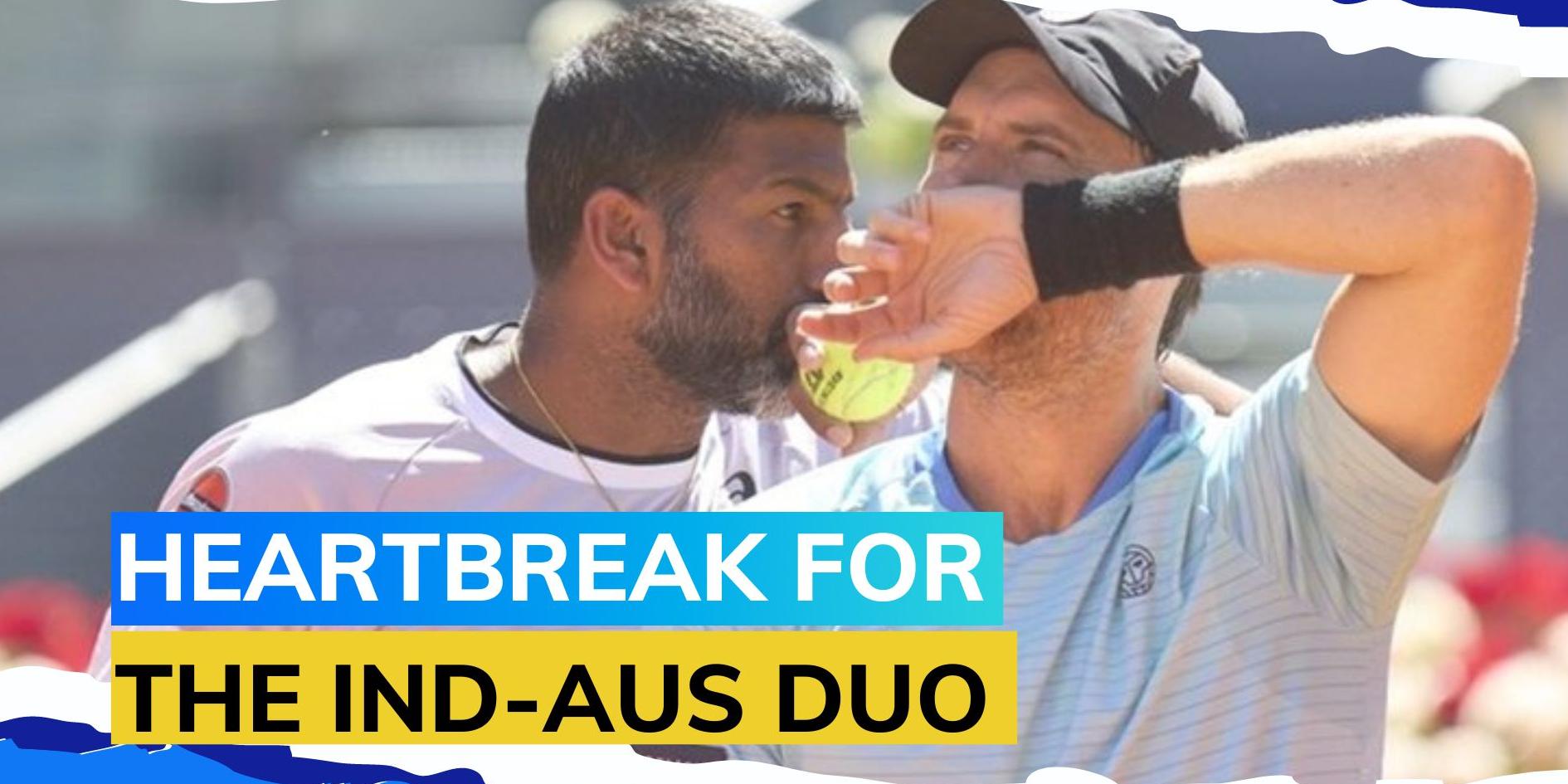 Rohan Bopanna & Matthew Ebden lose in Madrid Open final | Editorji