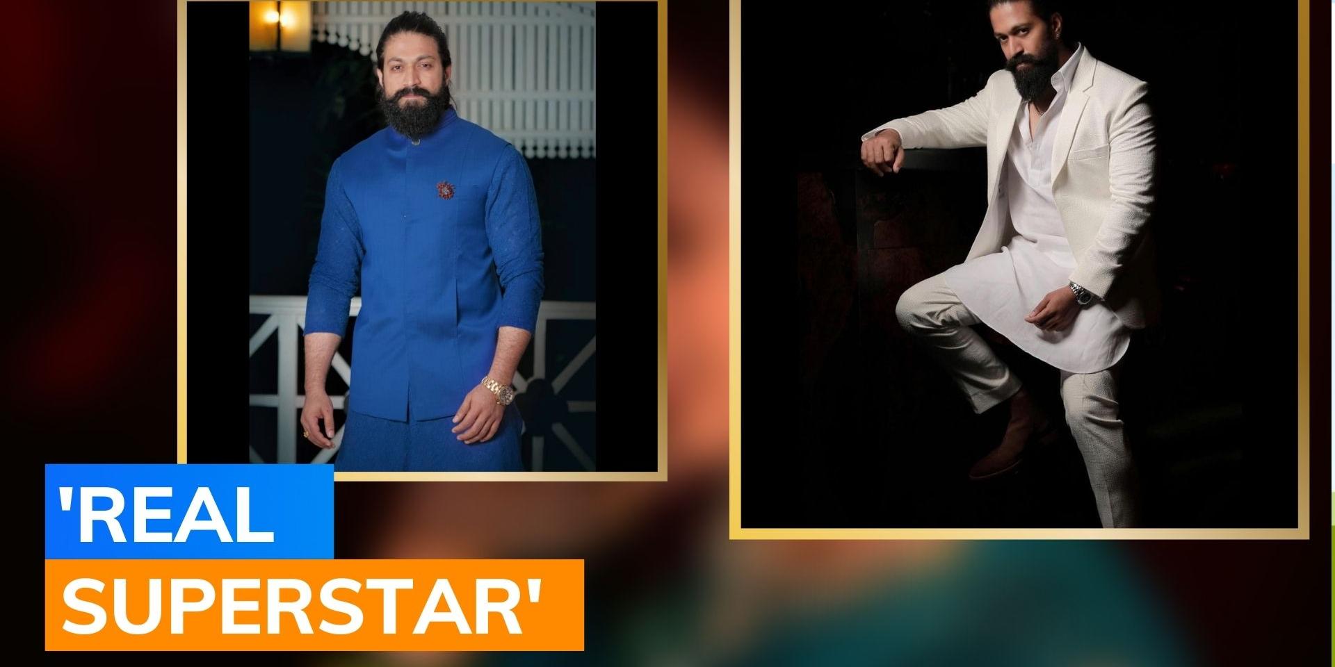 Twitter hails ‘KGF’ star Yash as he patiently poses with hundreds of ...