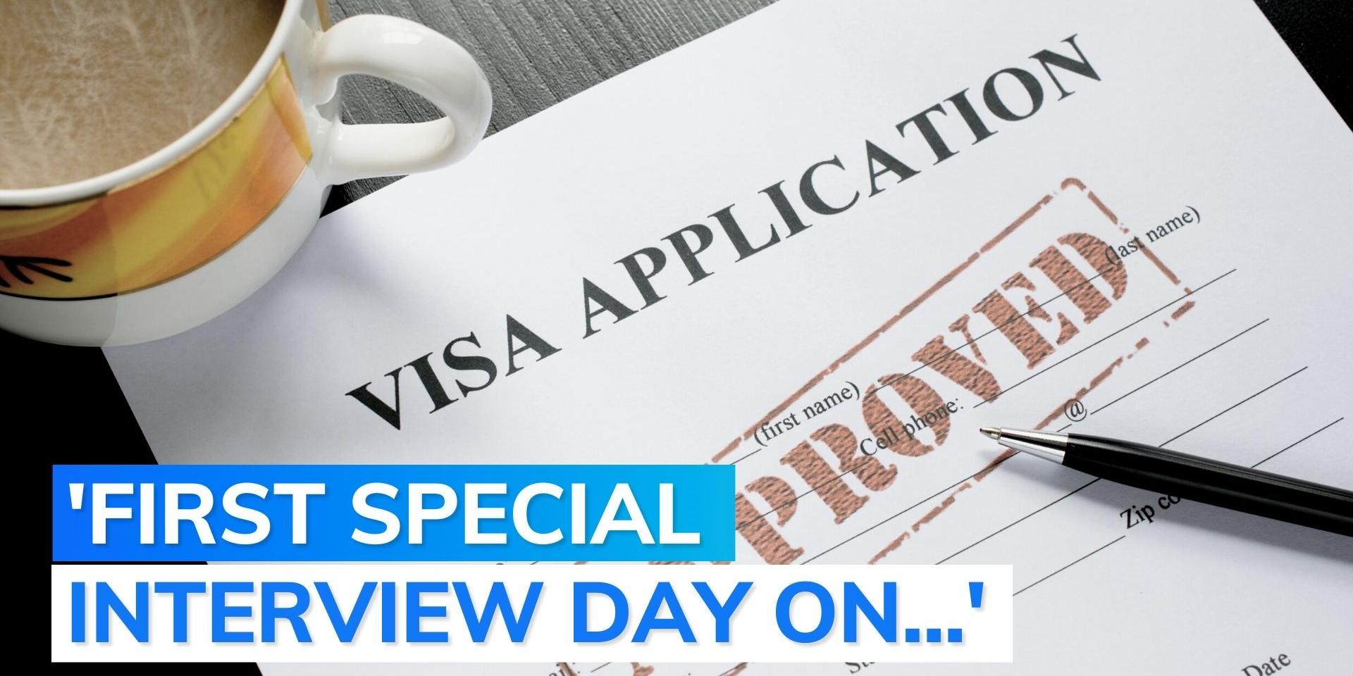 USA‘s latest step to help Indians: special interview days for faster ...