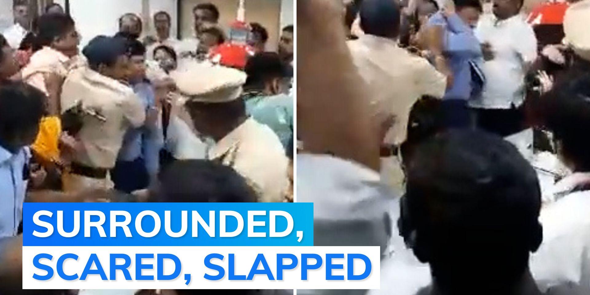 On cam: BMC engineer slapped; Mumbai police book Maharashtra ex ...