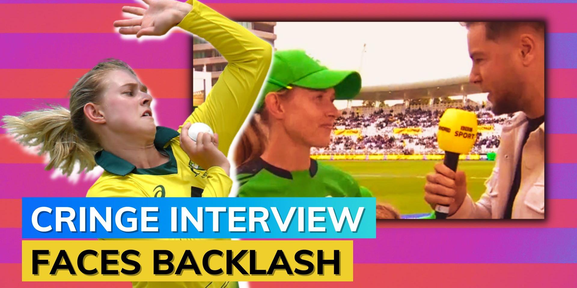 Watch: Bizarre interview on opening day of The Hundred 2023 angers ...