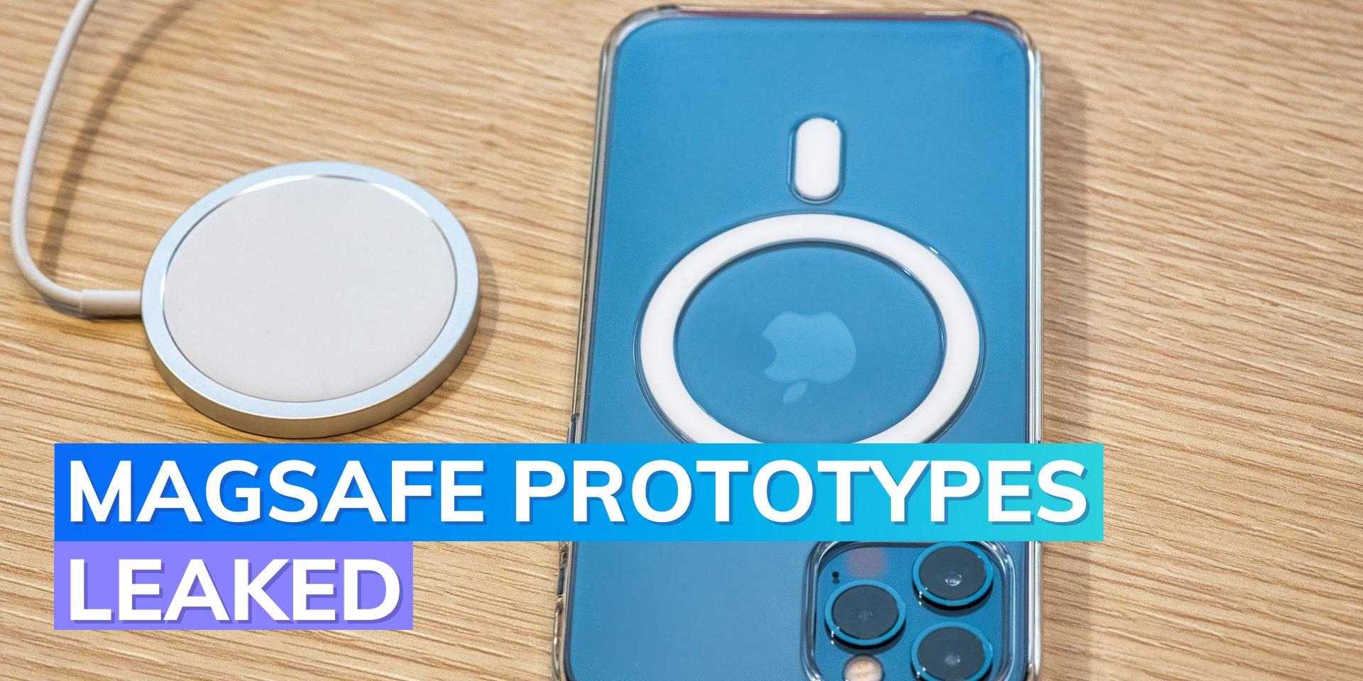 Apple MagSafe magnetic charger prototypes leaked in multiple colours ...